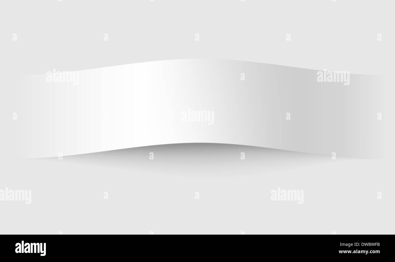 Paper board shadows. Illustration for web design on white background ...