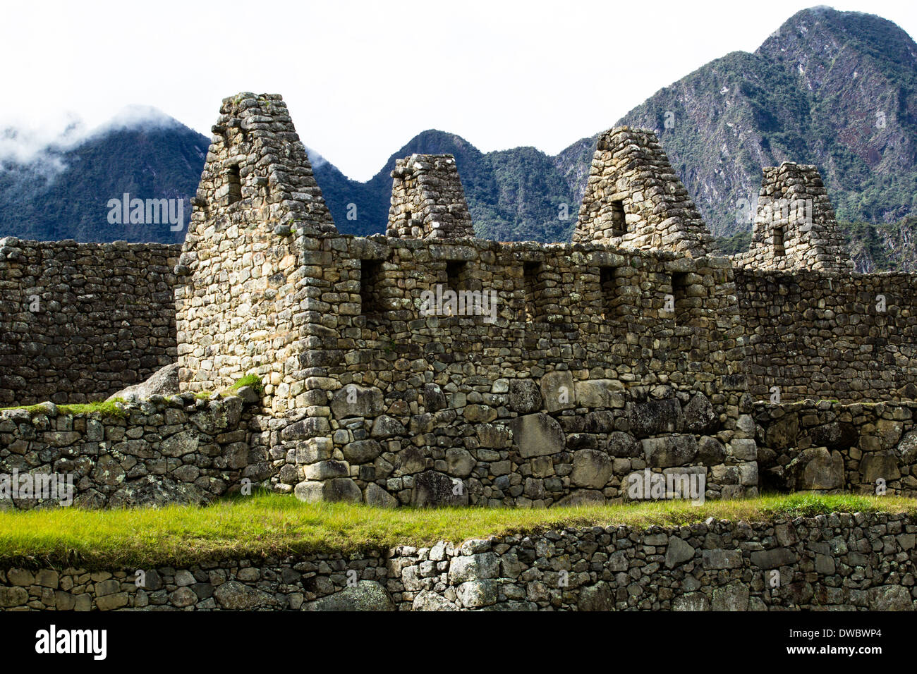 Machu Picchu, the ancient Inca city in the Andes, Peru Stock Photo - Alamy