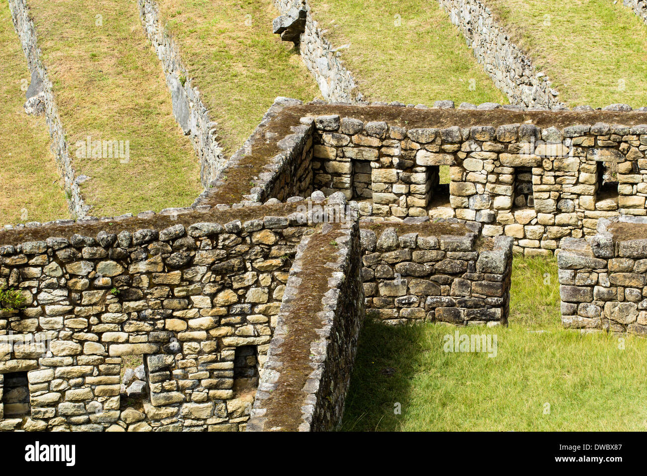 Machu Picchu, the ancient Inca city in the Andes, Peru Stock Photo - Alamy