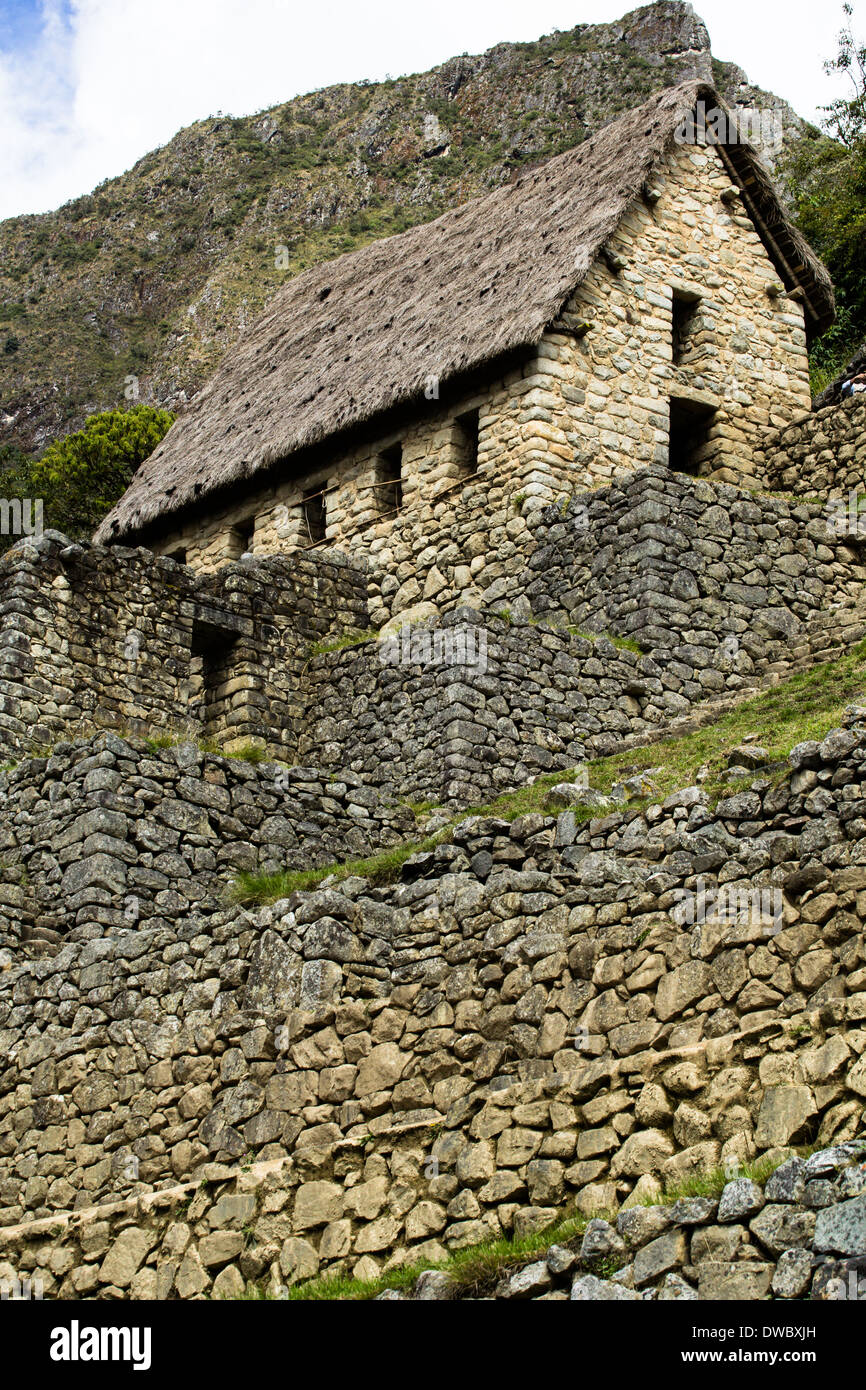 Machu Picchu, the ancient Inca city in the Andes, Peru Stock Photo - Alamy