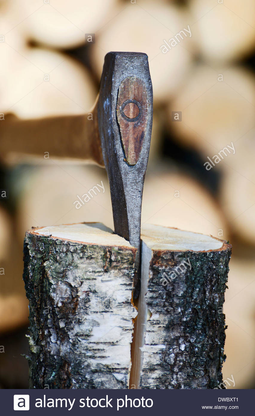 Cutting Axe High Resolution Stock Photography and Images - Alamy