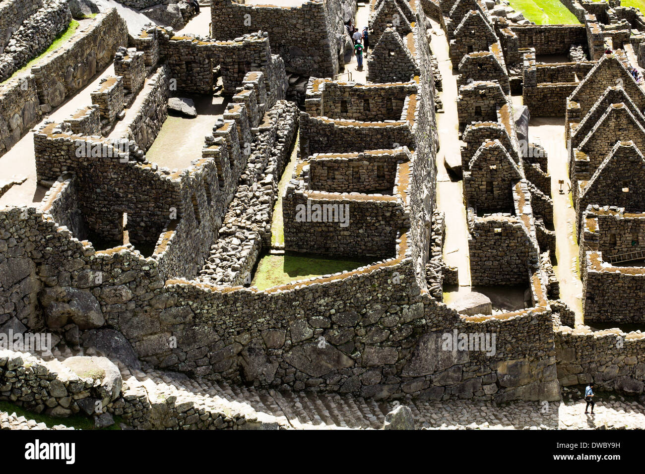 Machu Picchu, the ancient Inca city in the Andes, Peru Stock Photo - Alamy