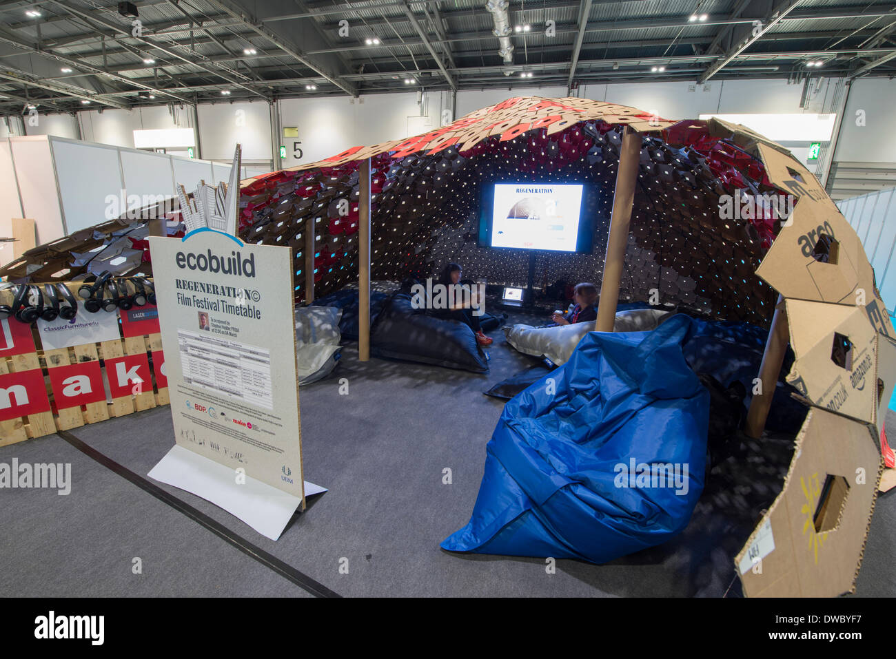 ExCel, London, UK. 5th March 2014. Ecobuild, the UK’s biggest built ...