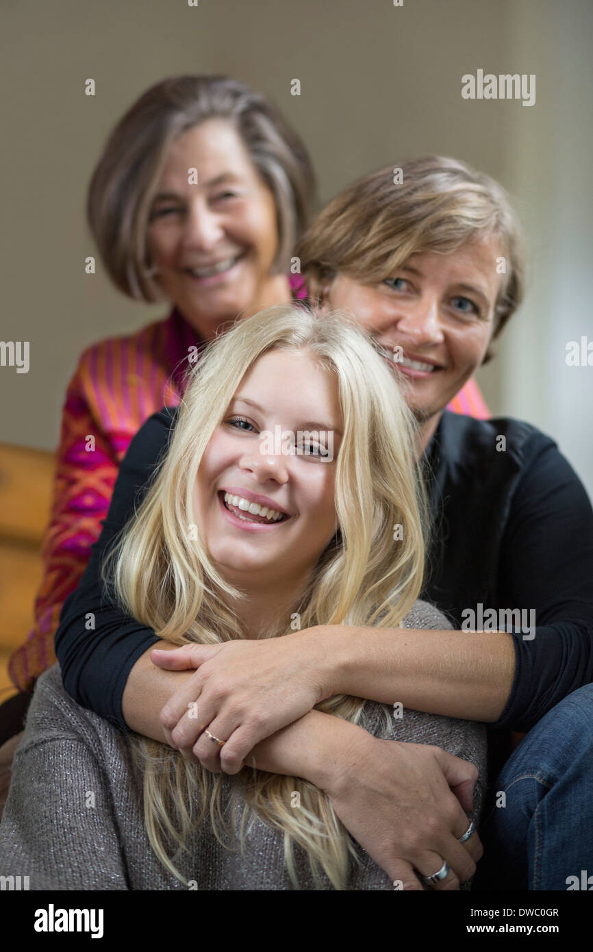 Generation in a row hi-res stock photography and images - Alamy