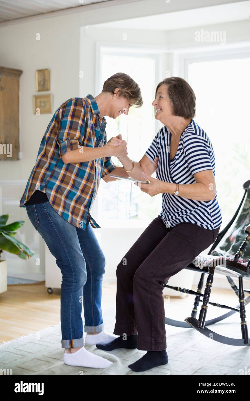 Standing up from chair hi-res stock photography and images - Alamy