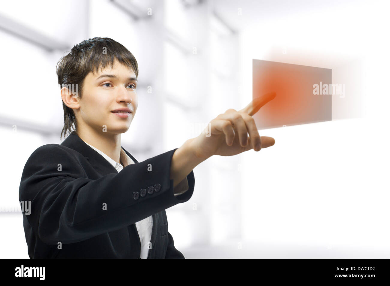 Successful person making innovative technologies hi-res stock ...