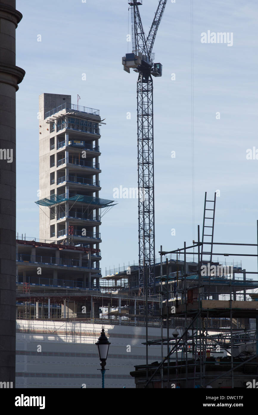 One Tower Bridge construction site Stock Photo - Alamy