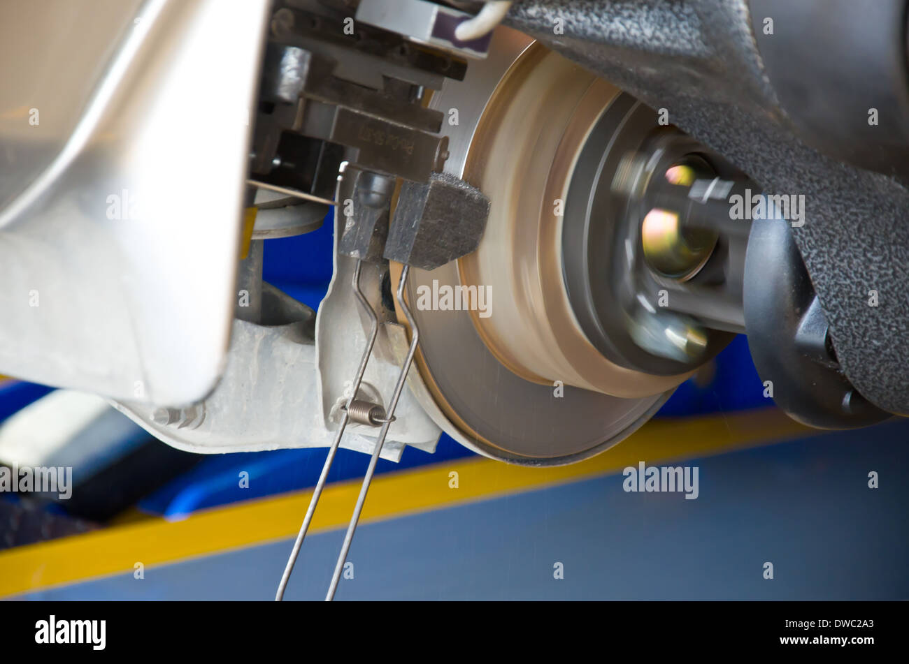 Cleaning brake disc hi-res stock photography and images - Alamy