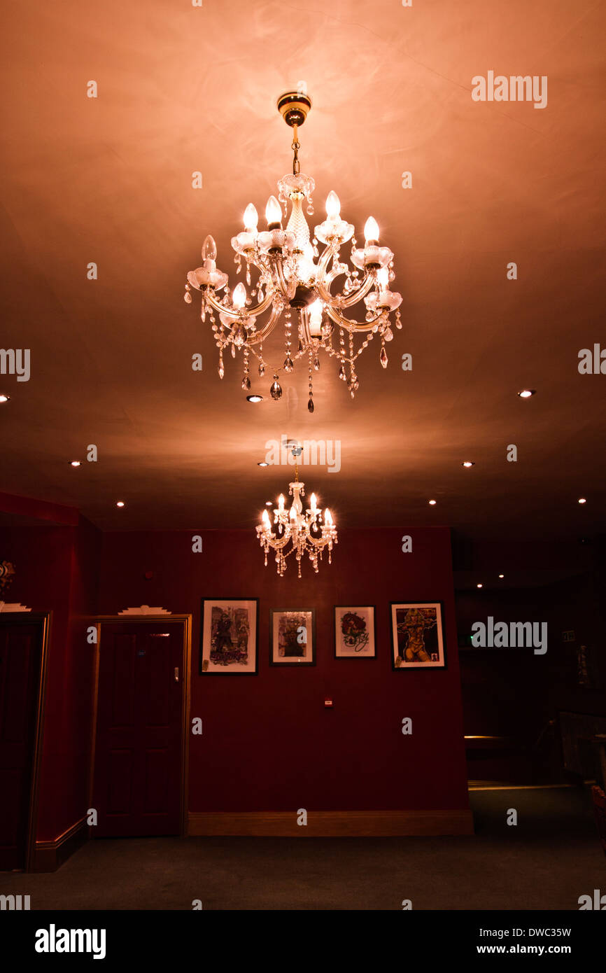 Art deco chandelier hi-res stock photography and images - Alamy