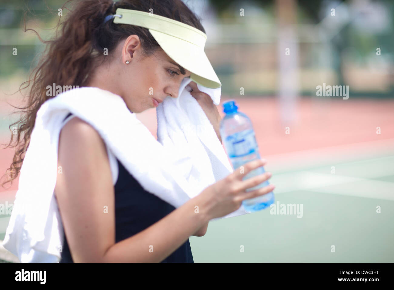 Tennis player towel hi-res stock photography and images - Alamy