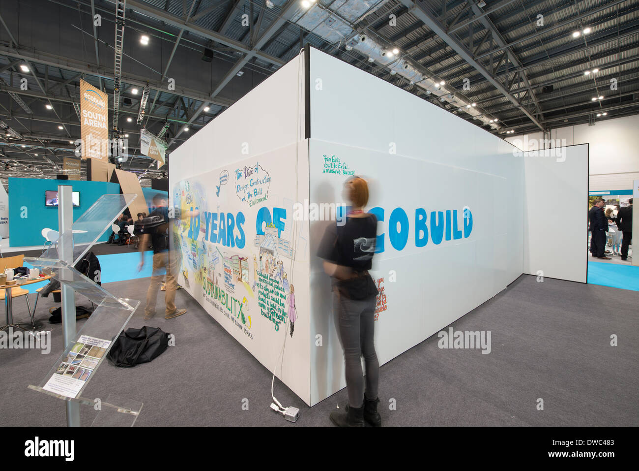 ExCel, London, UK. 5th March 2014. Ecobuild, the UK’s biggest built ...