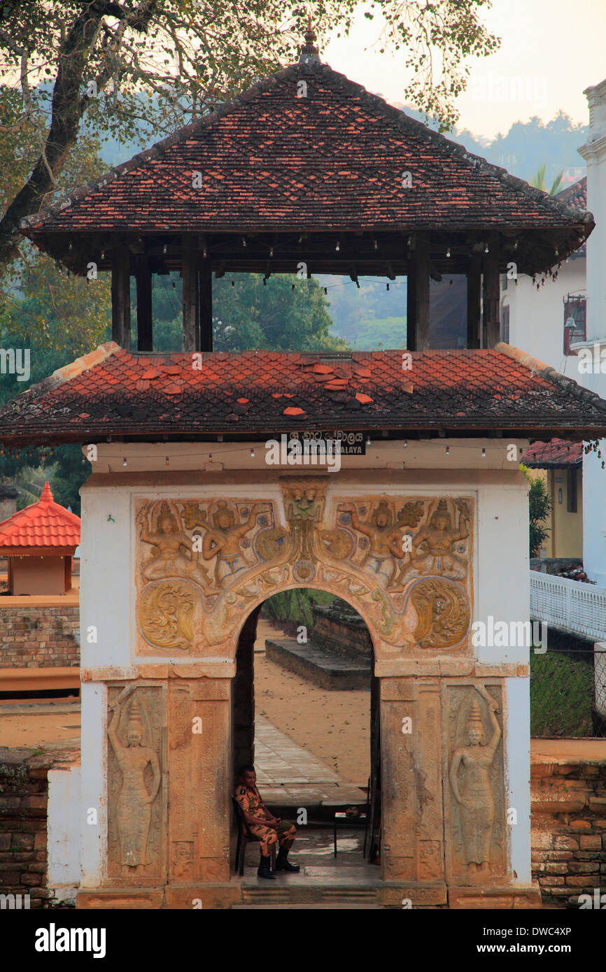 Sri Lanka; Kandy; Natha Devale, hindu shrine Stock Photo - Alamy