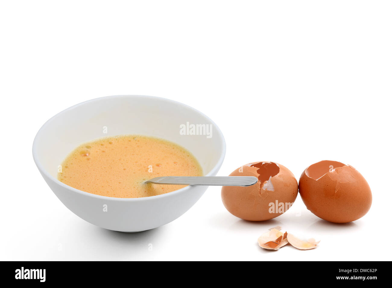 Egg yolks white raw Cut Out Stock Images & Pictures - Alamy