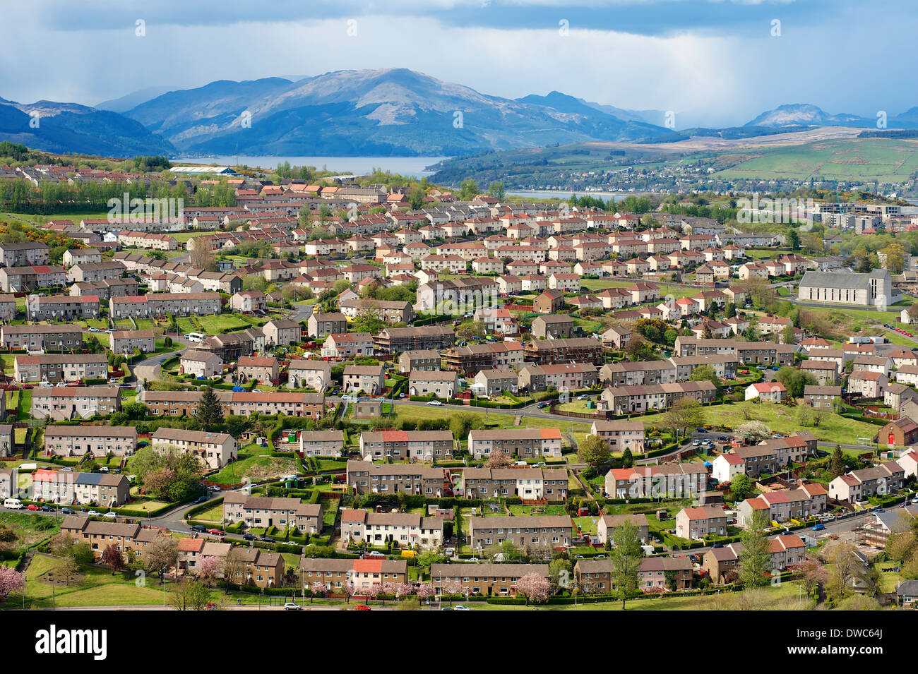 Council estate scotland hi-res stock photography and images - Alamy