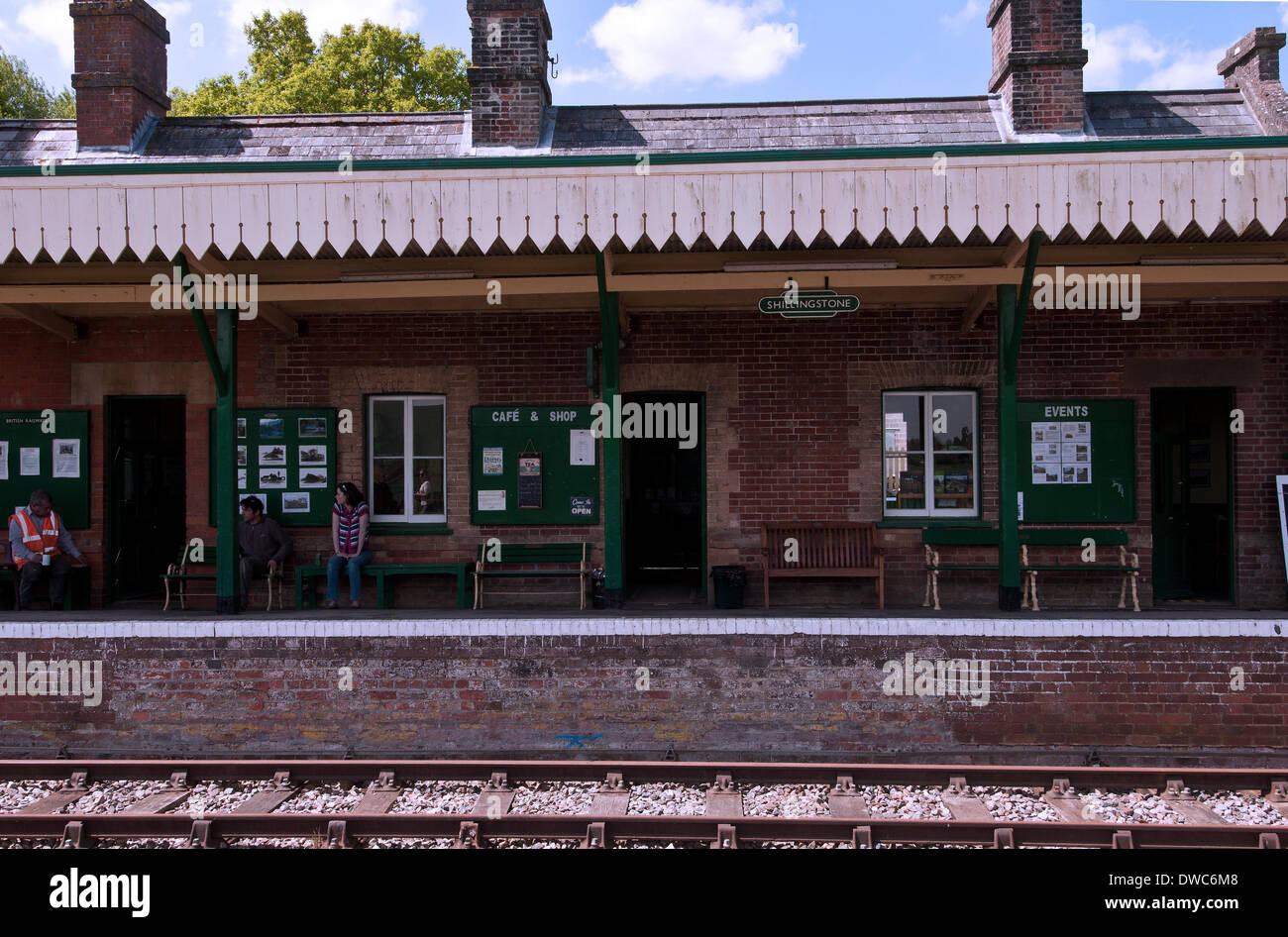 Shillingstone Station in Dorset is undergoing a massive renovation ...