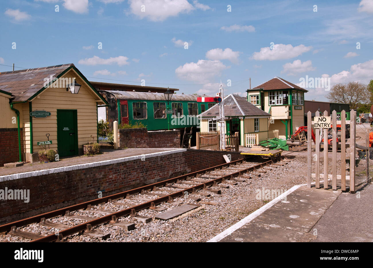 Shillingstone Station in Dorset is undergoing a massive renovation ...