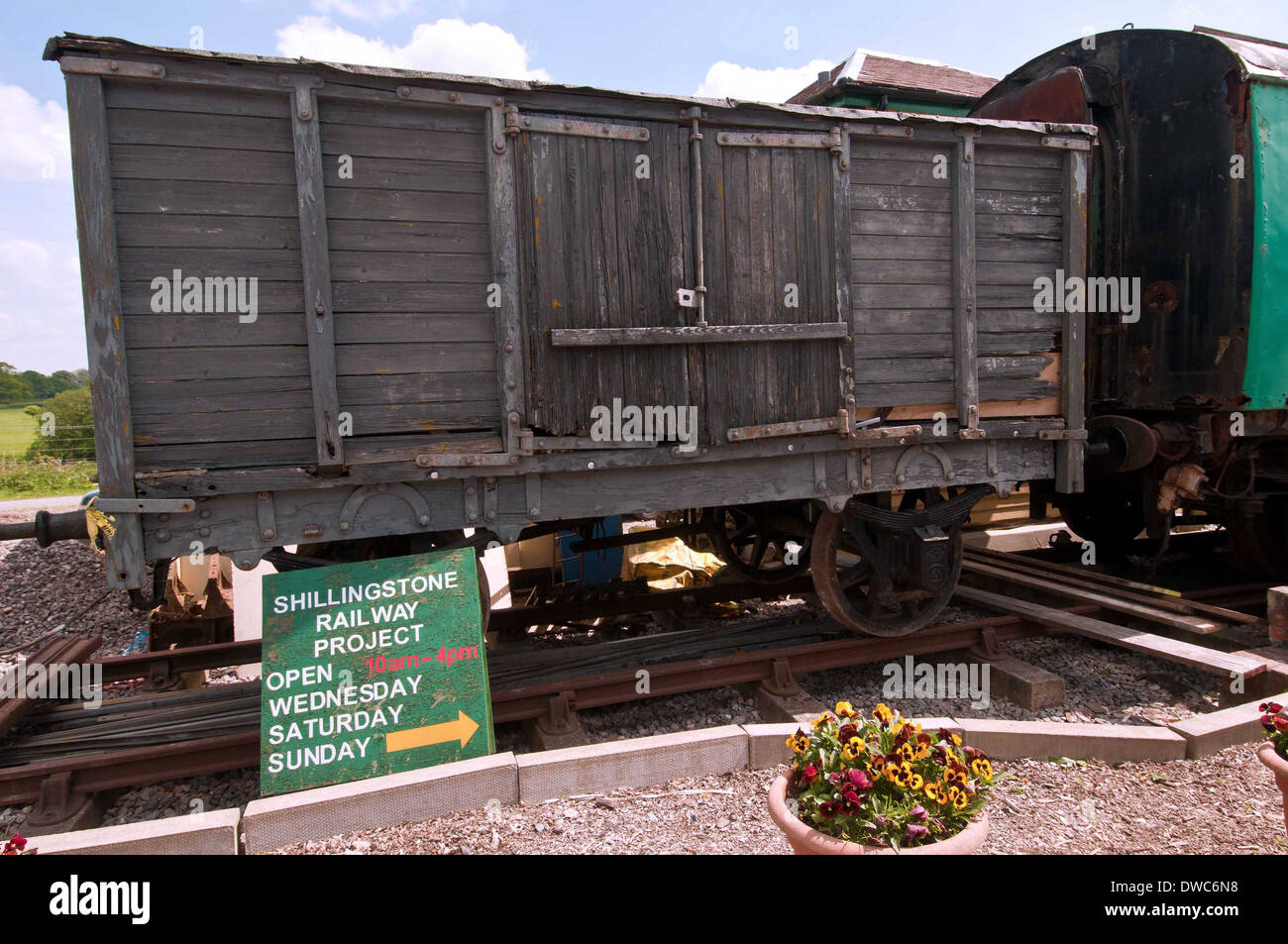 Shillingstone Station in Dorset is undergoing a massive renovation ...