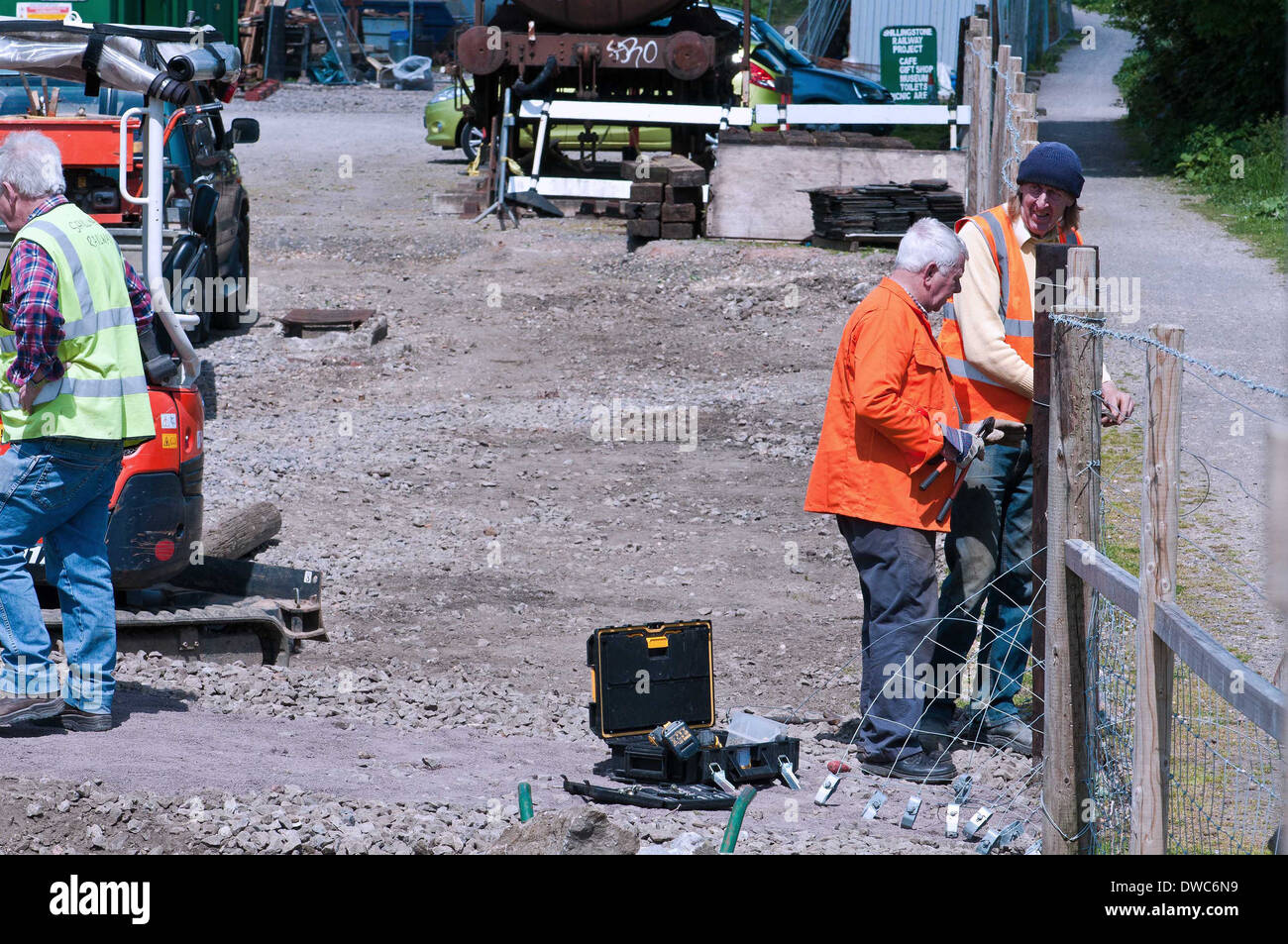 Shillingstone Station in Dorset is undergoing a massive renovation ...