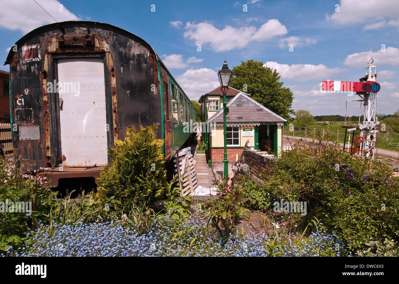 Shillingstone Station in Dorset is undergoing a massive renovation ...