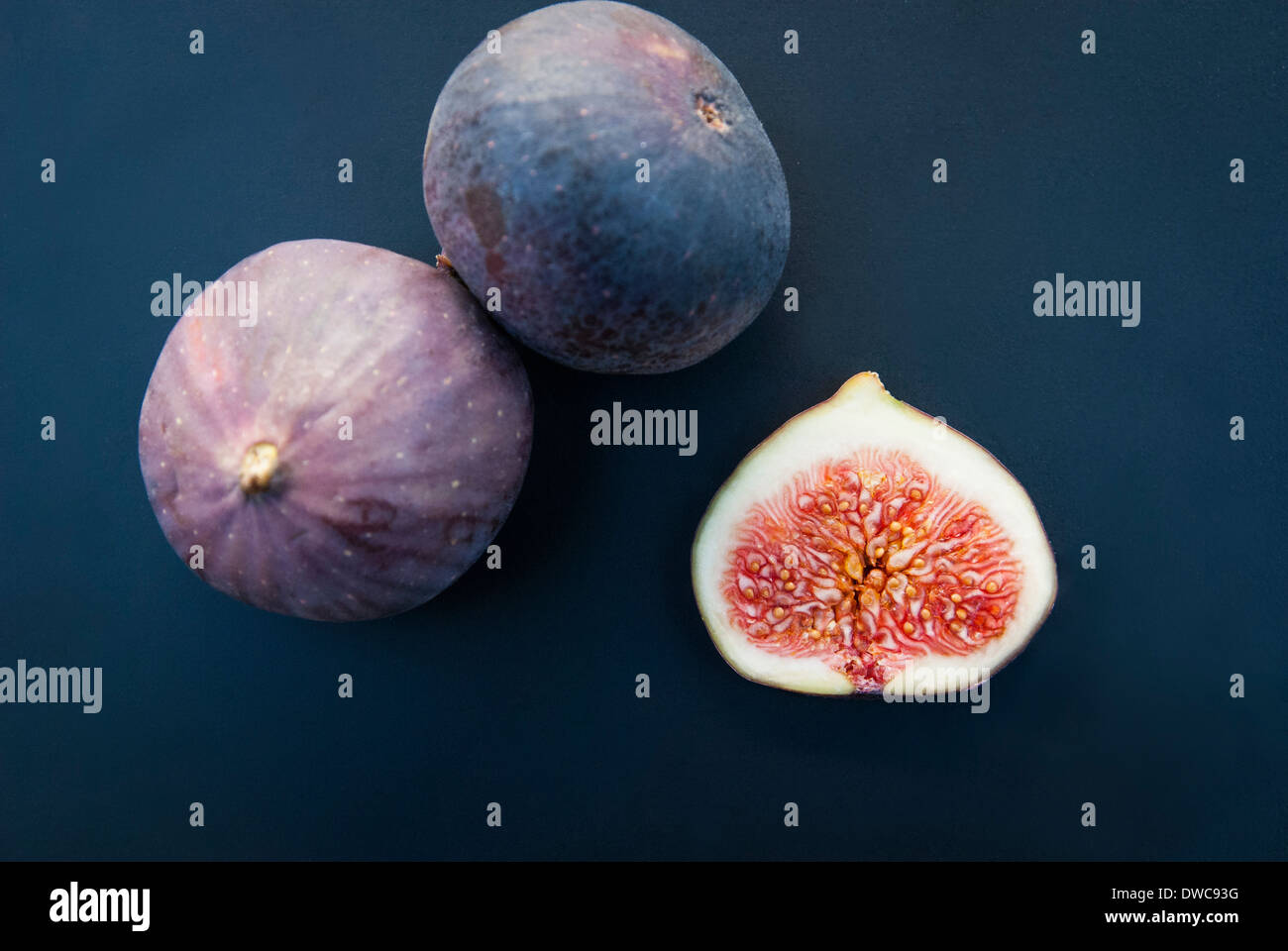 Half sliced fig in hi-res stock photography and images - Alamy