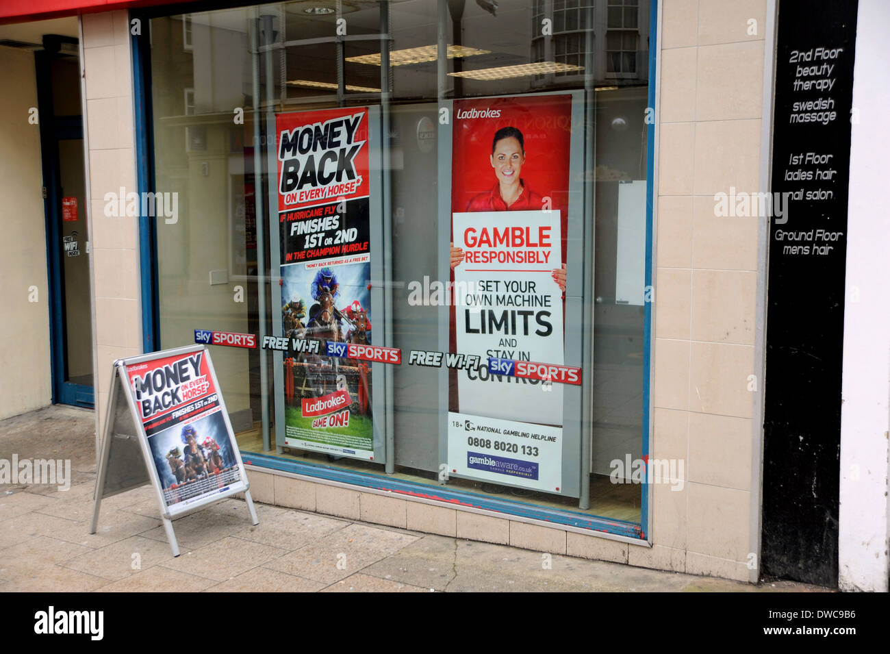 Betting shop window hi-res stock photography and images - Alamy