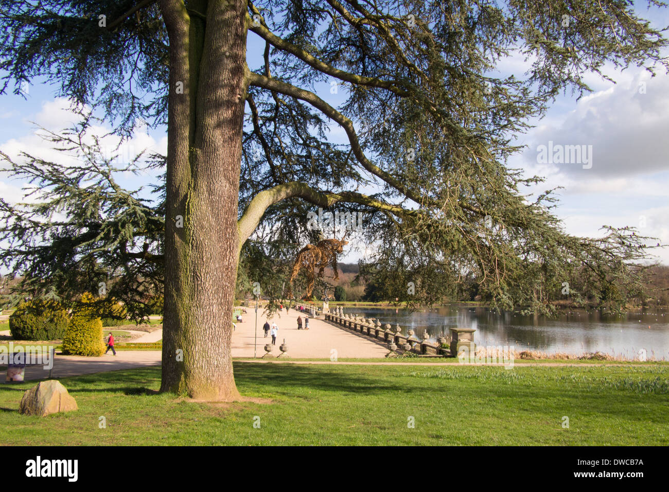 Trentham Gardens, Stoke on Trent, Staffordshire. England Stock Photo ...