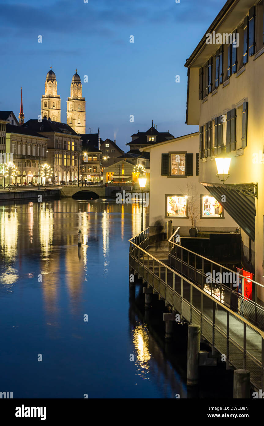 Limmat tower hi-res stock photography and images - Alamy