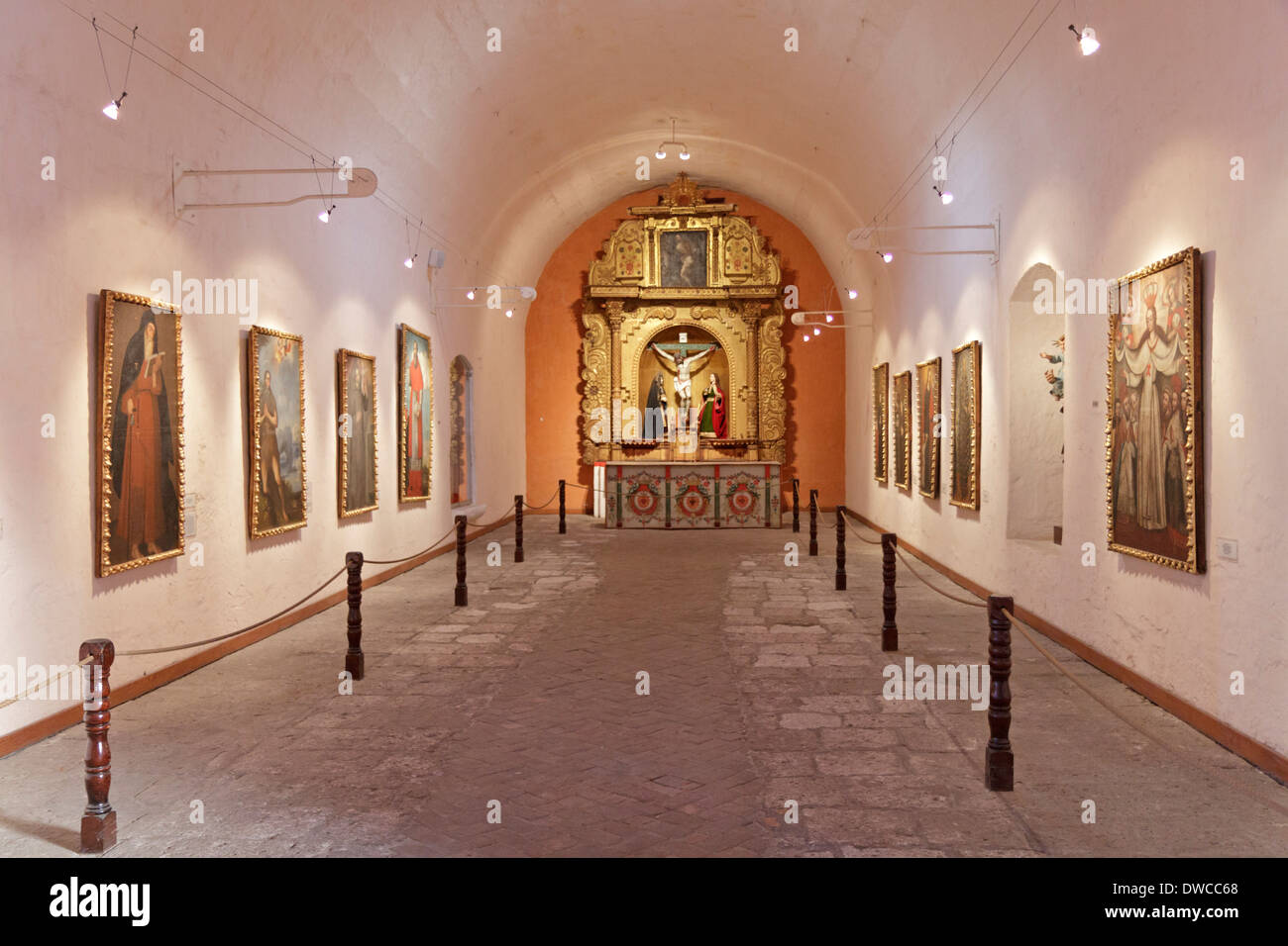 Monastery inside hi-res stock photography and images - Alamy
