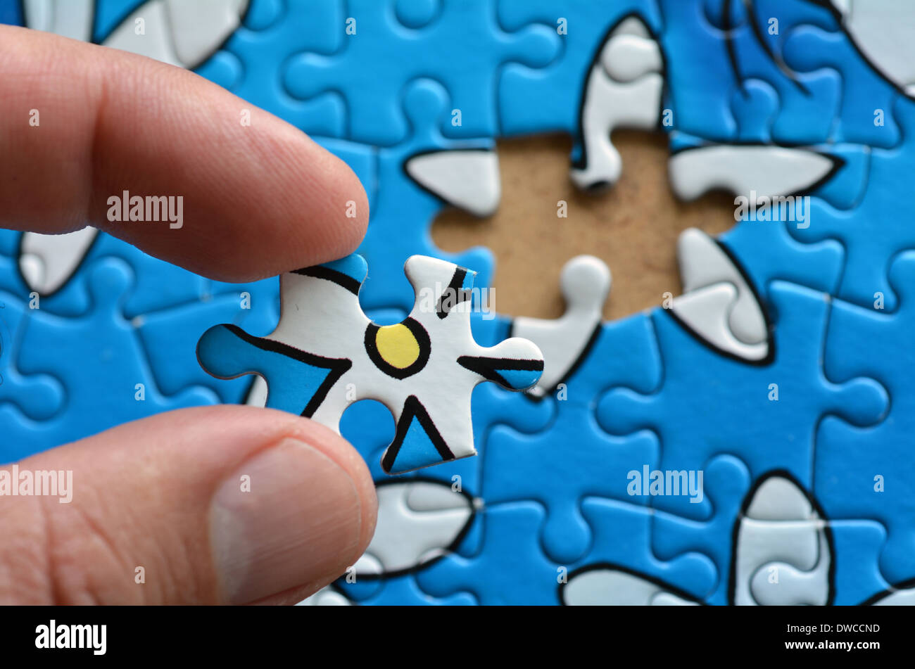 Final Piece Of The Jigsaw High Resolution Stock Photography and Images ...
