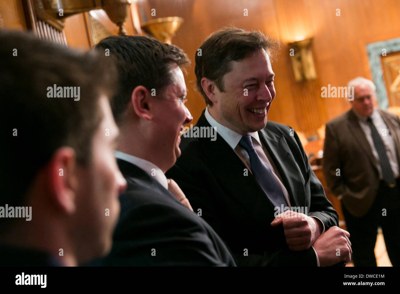 Washington DC, USA. 5th March 2014. Elon Musk, CEO of Space Exploration ...
