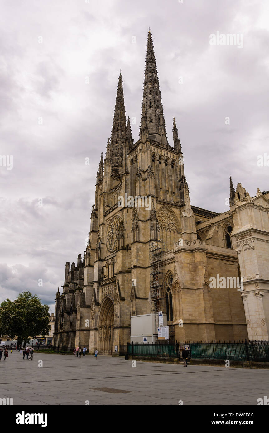 Bordeaux Cathedral architecture and details. France Stock Photo - Alamy
