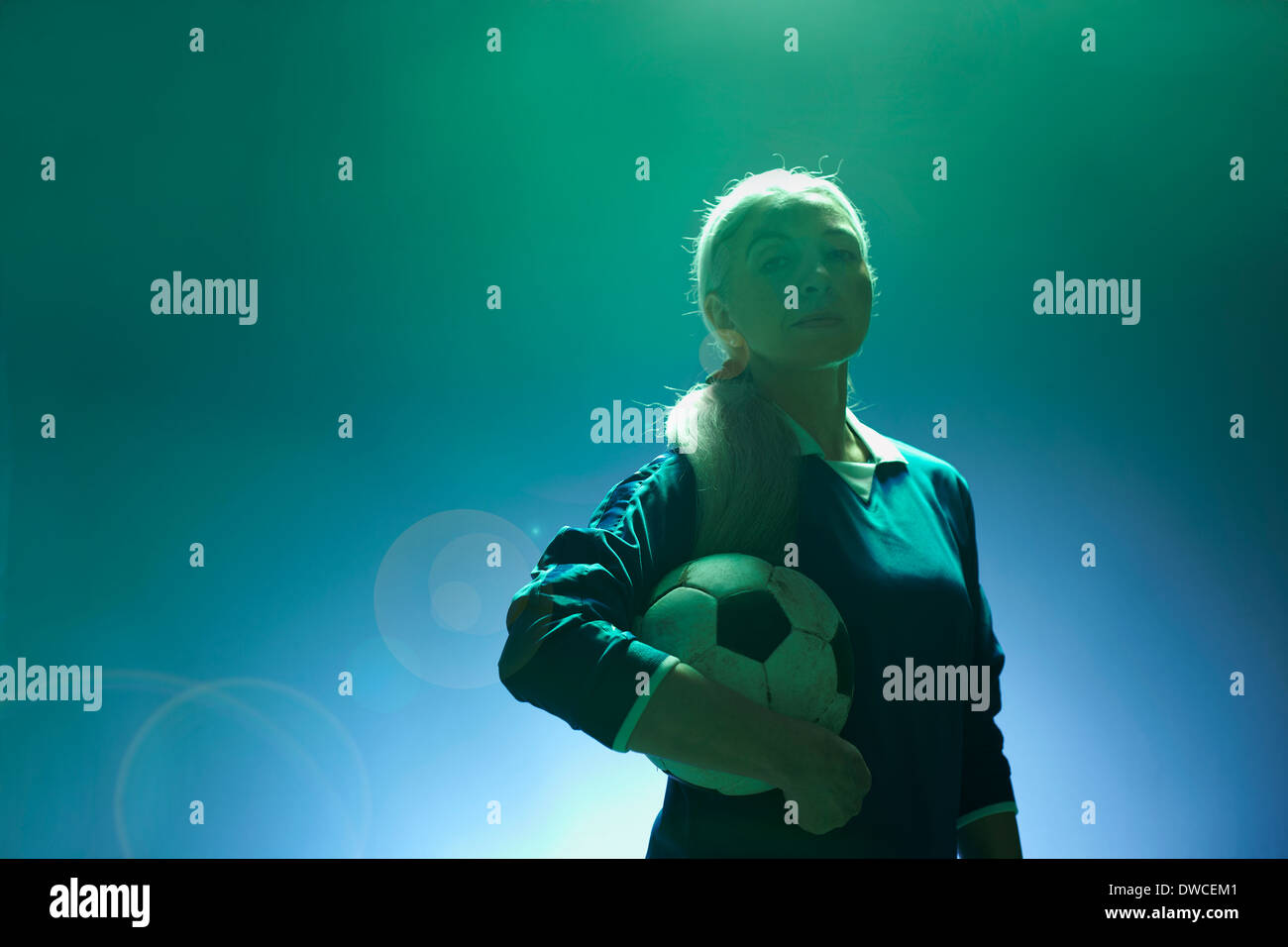 Mature woman soccer team hi-res stock photography and images - Alamy