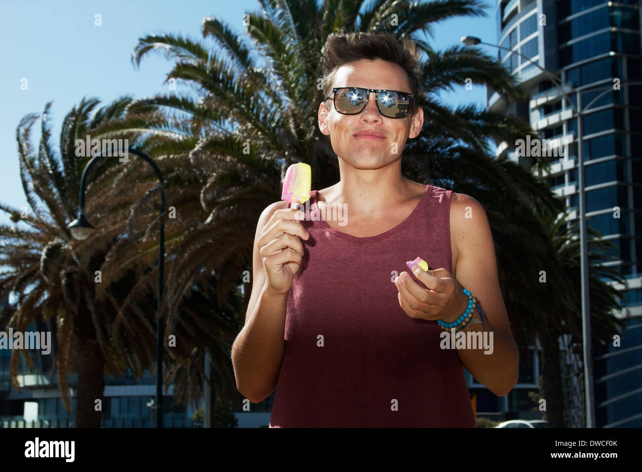 Melting ice lolly hi-res stock photography and images - Alamy