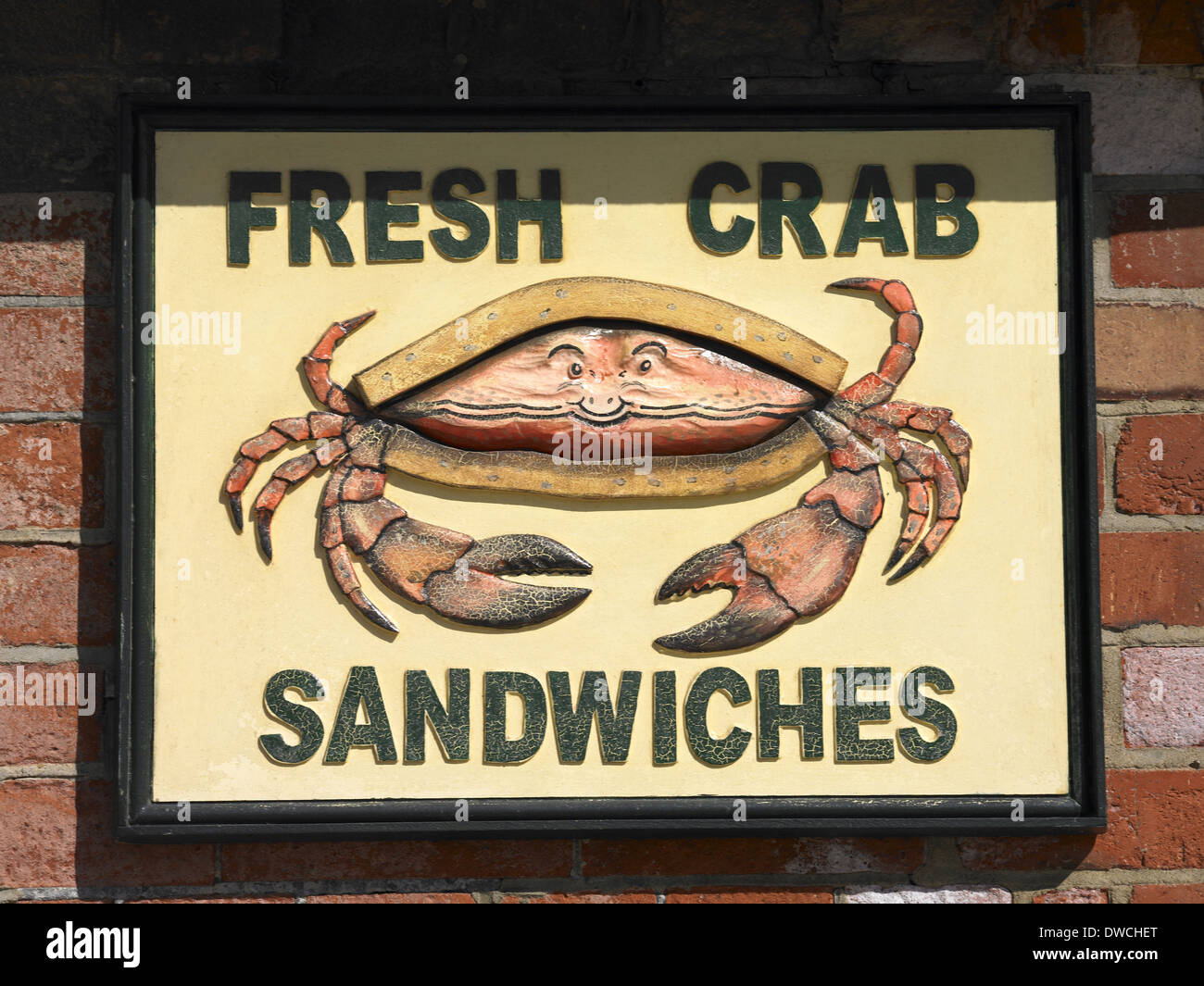 Fresh crab sandwiches Stock Photo - Alamy