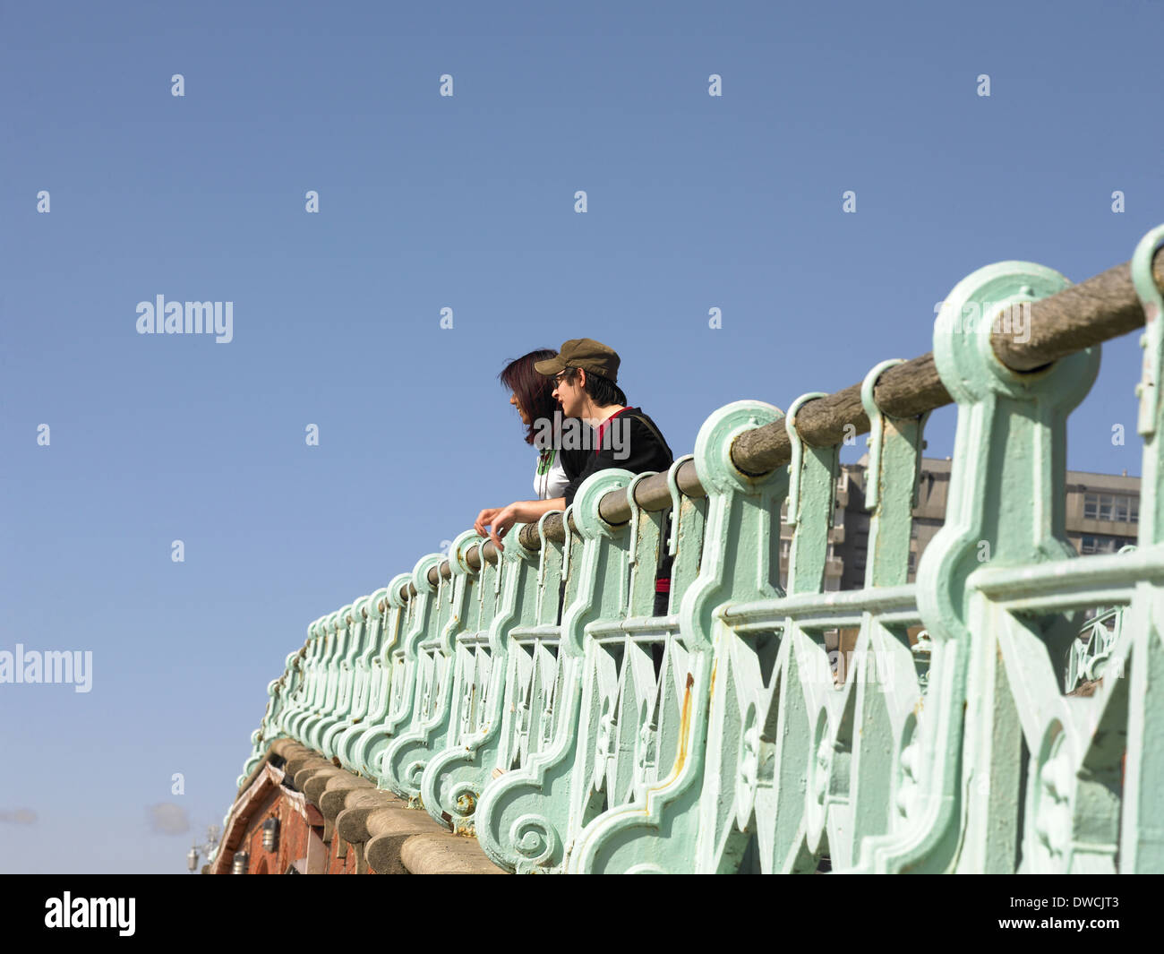 Green Railings High Resolution Stock Photography and Images - Alamy