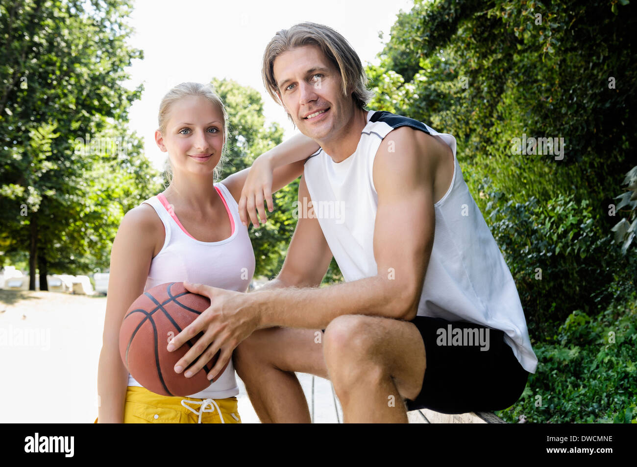 Basketball player girlfriend hi-res stock photography and images - Alamy