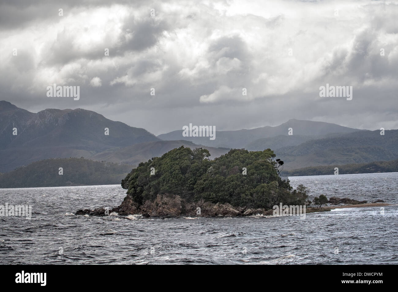 The Condemned Island, off of Sarah Island (rear left) - historic ...