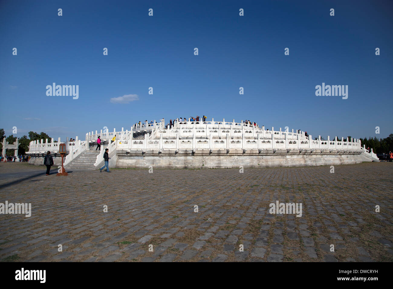 TEMPLE OF HEAVEN Round Altar Taoist temple Stock Photo - Alamy
