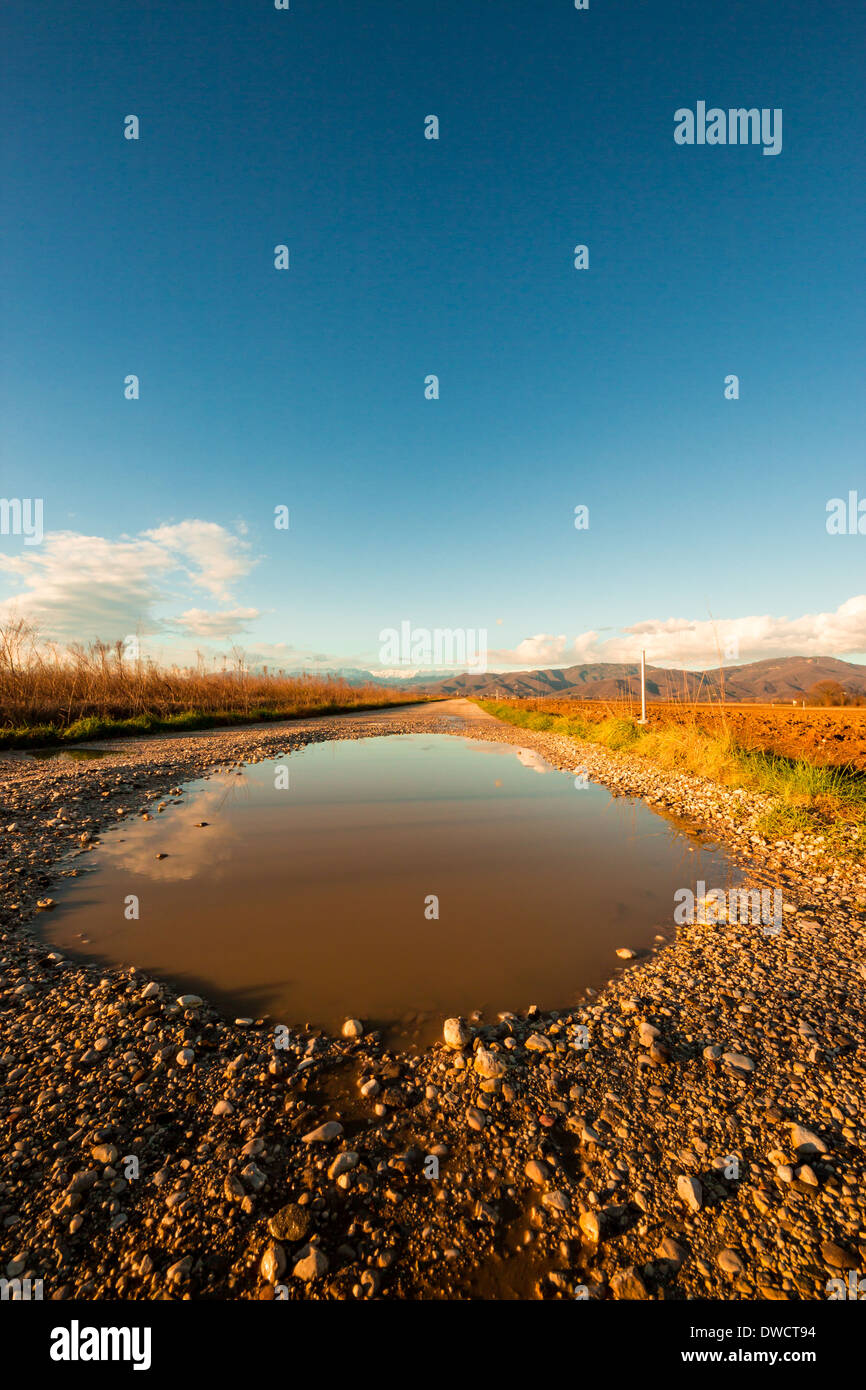 Big puddle hi-res stock photography and images - Alamy
