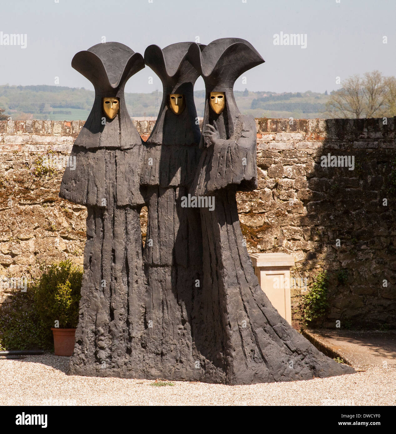 Philip Jackson sculptures Midhurst Stock Photo - Alamy