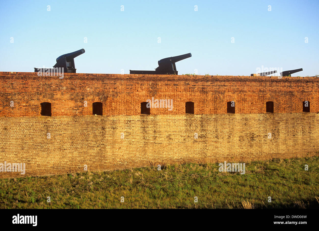 The 1864 Civil War Fort Clinch is the nucleus of Fort Clinch State Park ...