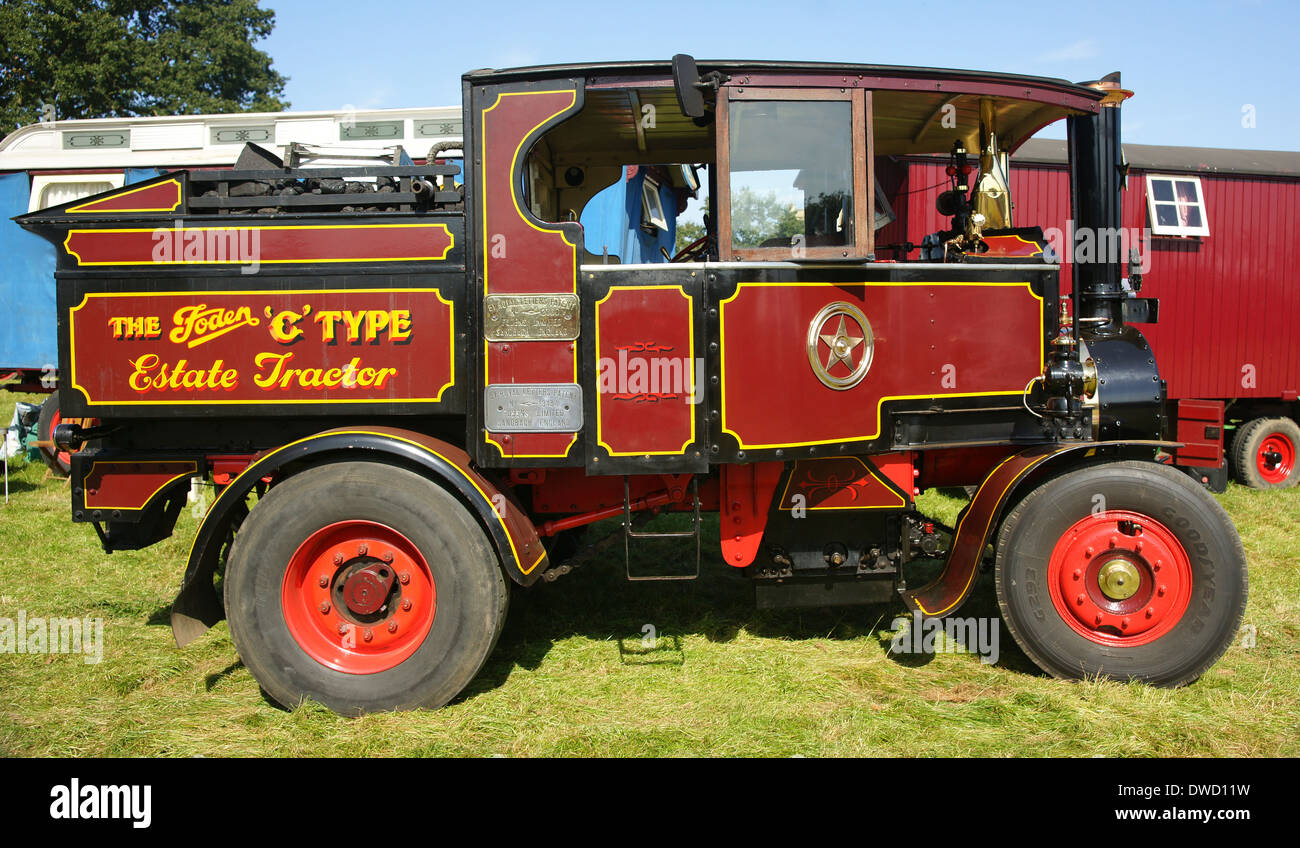 1930 Foden steam estate tractor LG8784 Talisman 13484 Stock Photo - Alamy