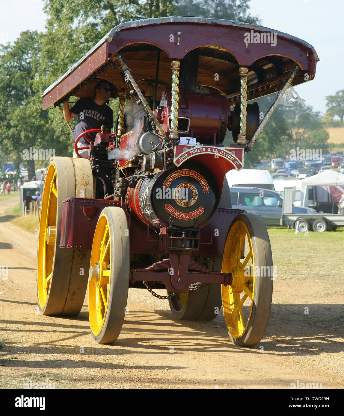 Fowler steam traction engine hi-res stock photography and images - Alamy