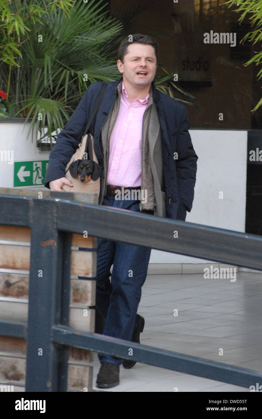 London, UK. 05th Mar, 2014. Chris Hollins attends ITV studios London 05 ...