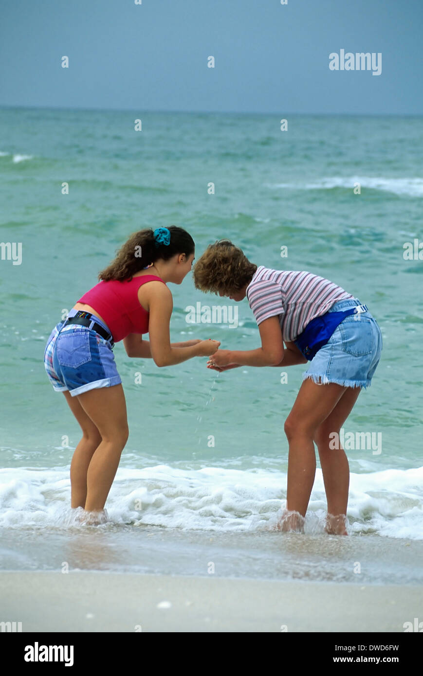 Gathering seashells on the shores of Sanibel and Captiva Islands ...