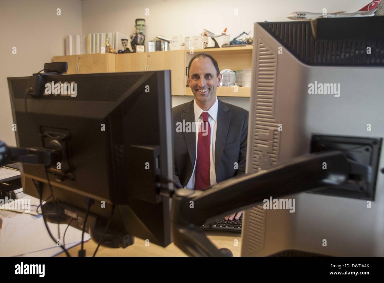 Los Angeles, California, USA. 5th Feb, 2014. Howard Levkowitz, CEO of ...