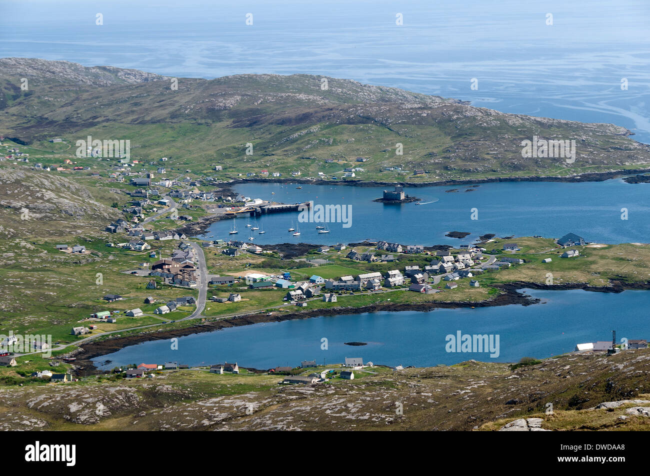 Barra island castlebay hi-res stock photography and images - Alamy