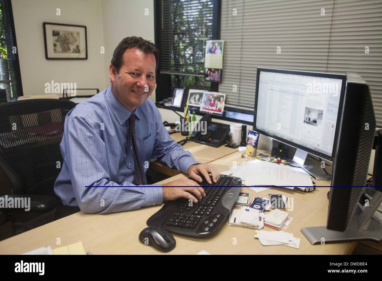 Los Angeles, California, USA. 10th Feb, 2014. W. Scott Dobbins ...