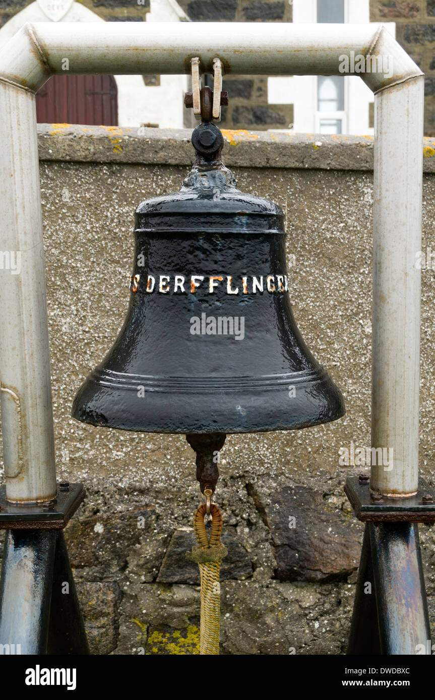 Ship's bell from the German Navy ship SMS Derfflinger, Church of St ...