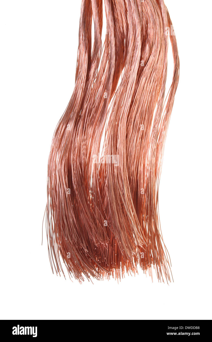 Pure copper wire, symbol of industry and technology Stock Photo - Alamy